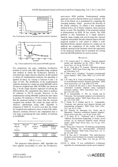 Economicemission Load Dispatch Using Artificial Bee Colony Algorithm