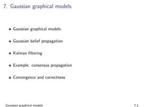 PDF Gaussian Graphical Models University Of Illinoisweb Engr Illinois Edu Swoh Courses