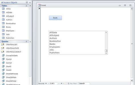 Access Multiple Exports To Existing Excel Workbook Stack Overflow