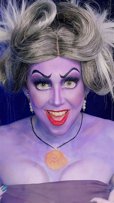 Ursula Makeup La Sirenita Live Action Maquillaje Artistico Facil