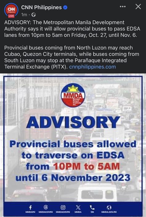Mmda Advisory Rphilippines