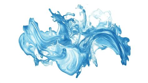 Blue Abstract Fluid Stock Illustration Illustration Of Design 372906364