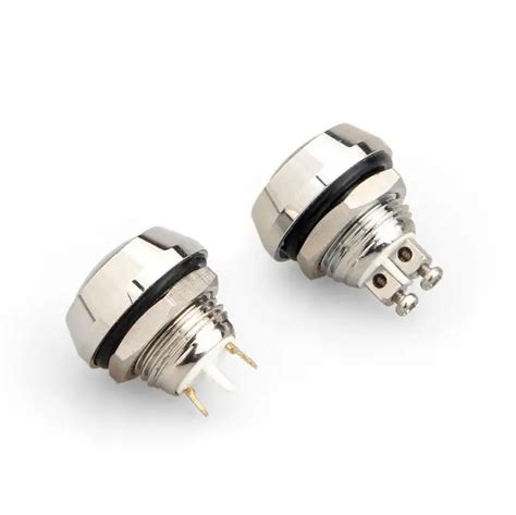 Metal Push Button Switch Momentary Dau Components
