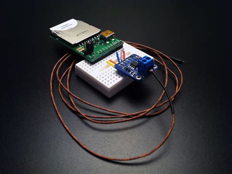 overview connecting the max31855 thermocouple amplifier breakout to