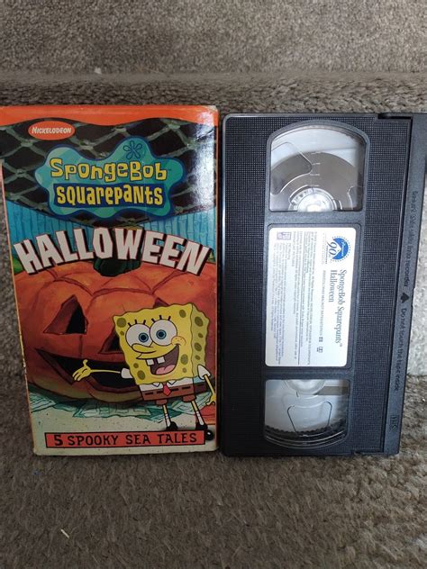 Spongebob Halloween Vhs
