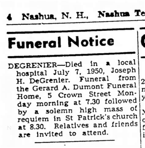 Joseph Henry Degrenier 1892 1950 Find A Grave Memorial