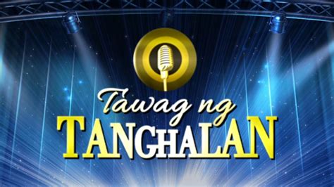 Tawag Ng Tanghalan Background Theme Youtube