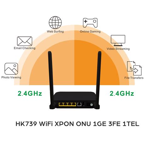 Oem Zte Chipset Dual Band Gpon Ont Wifi Xpon Gpon Ont G Dual Band Ftth Fiber Optic Network Dual