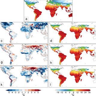 As In Fig But For M Air Surface Temperature The Units Are C
