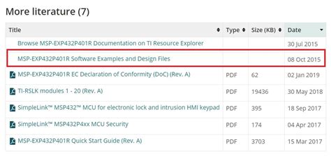 Simplelink Msp432 Sdk Launchpad Technical Drawings Msp Low Power Microcontroller Forum Msp