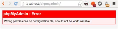Apache2 Phpmyadmin Not Working Because I Changed Permissions And Don T Know How To Change It