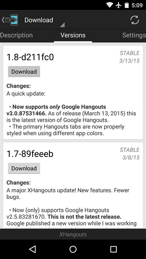 how to theme hangouts for android with 23 custom colors android