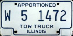 Illinois Apportioned License Plates