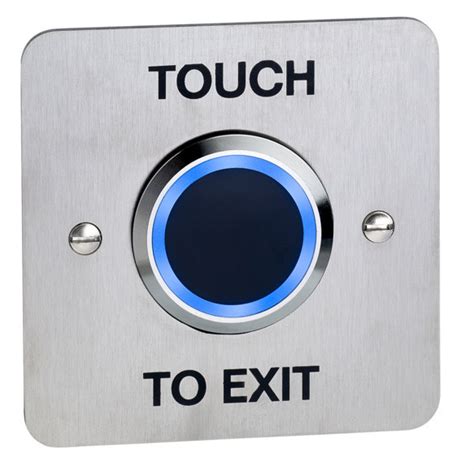 Nt200 Blue Touchless Access Control Exit Button Discount Fire Supplies