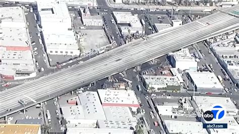 Freeway 10 En El Centro De Los Ángeles Comienza A Reabrirse Abc7 Los
