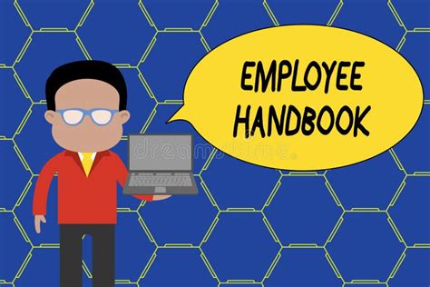 Conceptual Hand Writing Showing Employee Handbook Business Photo Showcasing Document That