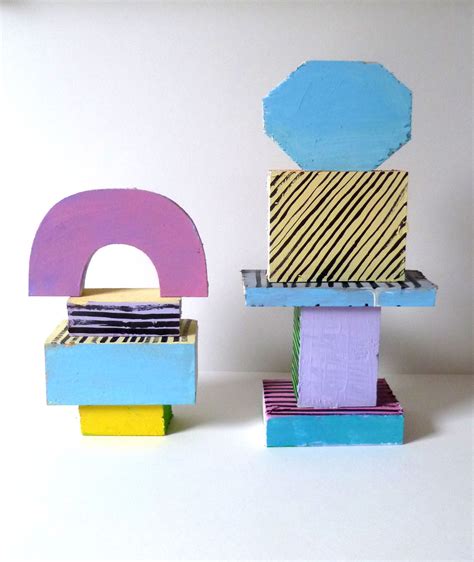 Wood Assemblage Mondrian Art Objects Community Art