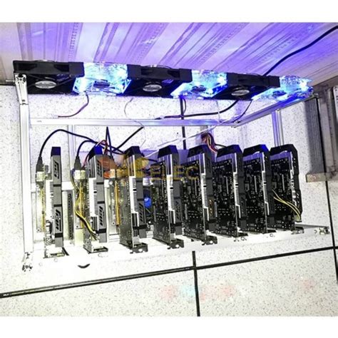 Mining Frame GPU Aluminum Miner Case Stackable Mining Rig Case
