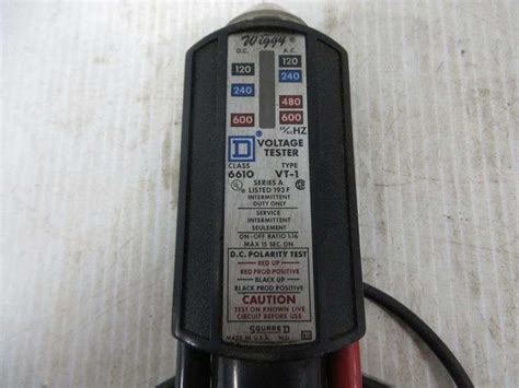 Wiggy Voltage Tester Series A Class 6610 Works Great Albrecht