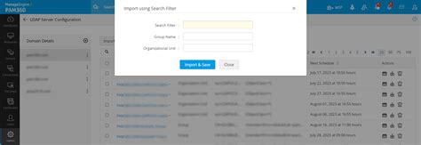 Importing Users From LDAP