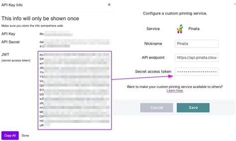 Work With Pinning Services IPFS Docs