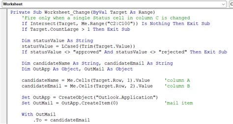 How To Create A Macro To Send Email From Excel Using Vba Excel Insider
