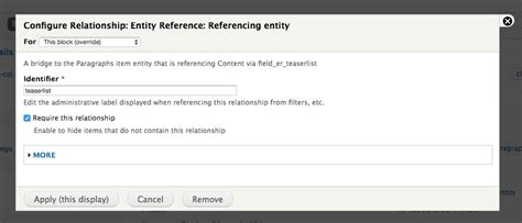 Paragraphs And Views Display Fields From A Entityreference Field Paragraphs In Drupal 7