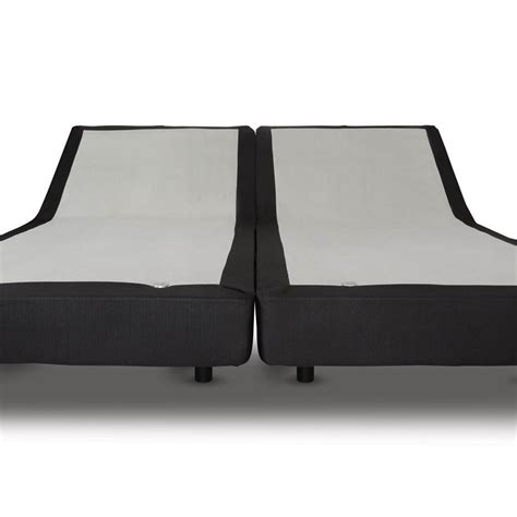 Inmotion Queen Size Adjustable Split Bed Frame Base Black