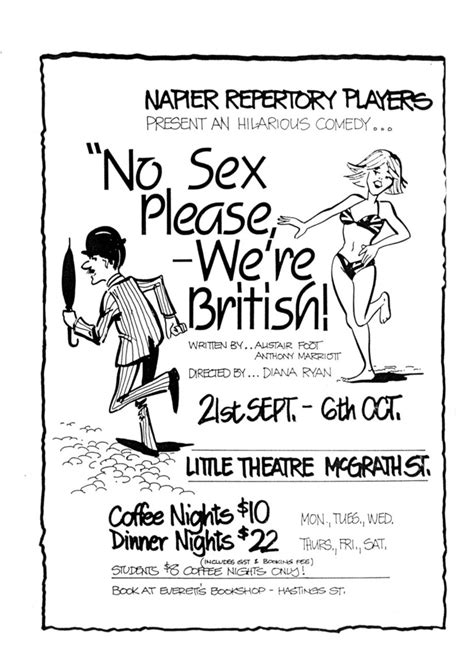 Programme No Sex Please Were British Hawkes Bay Knowledge Bank