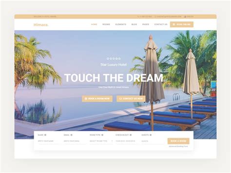 Hotel HTML Template Hotel Html Templates Luxury Hotel