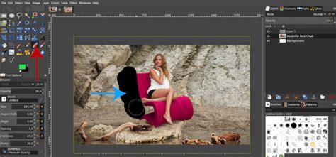 GIMP Layers Layer Transparency Davies Media Design