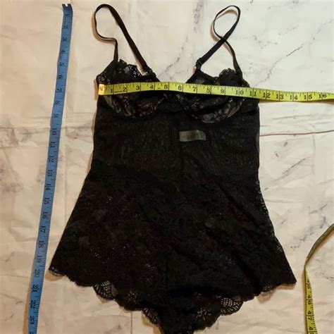 Victorias Secret Intimates And Sleepwear Victorias Secret Black Lace