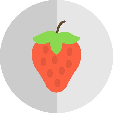 Strawberry Vector Icon Design 20507614 Vector Art At Vecteezy
