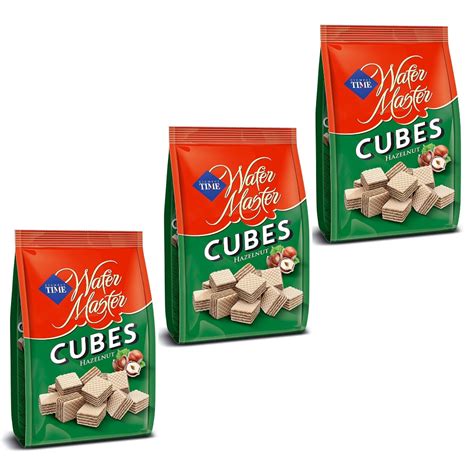 Wafer Master Hazelnut Wafer Cubes 100g Pack Of 3 Shopee Malaysia