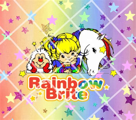 Rainbow Brite Starlite Twink Tumbler Etsy