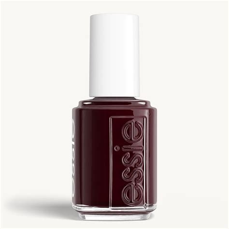 Wicked Deep Red Burgundy Enamel Nail Polish Essie