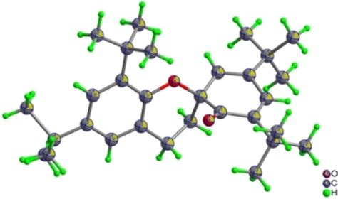 Molecular Structure Obtained From X‐ray Single Crystal Structure
