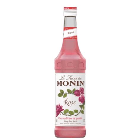 Monin Rose Syrup 700ml Cambridge Cellars