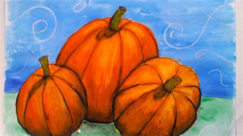 Pumpkin Drawing Ideas For Your Autumn Art Projects