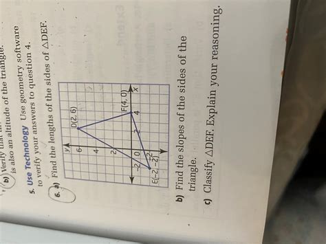 Solved A ﻿find The Lengths Of The Sides Defb ﻿find The