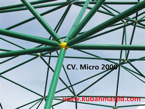 Kontruksi Space Frame Ball Join ~ Kubah Masjid