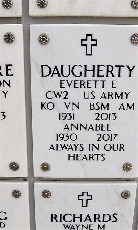 Annabel Marvin Daugherty 1930 2017 Find A Grave Gedenkplek
