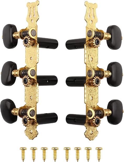 Guitar Tuners Machine Heads 3 3 Set Tuning Keys String Pegs Reverb