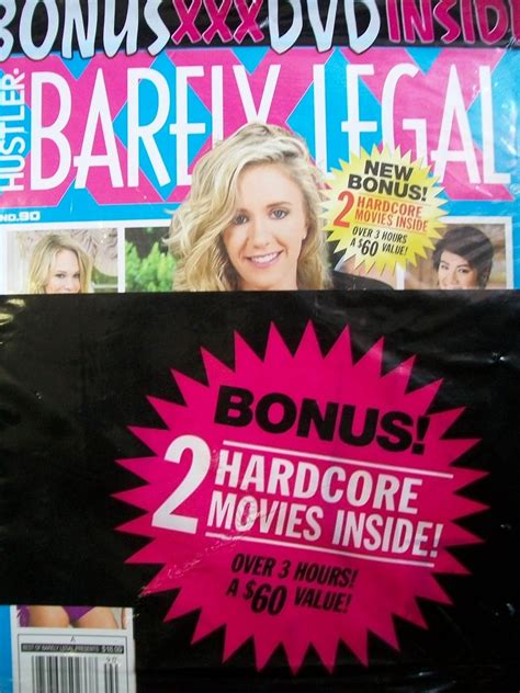 Hustler Barely Legal Xxx Adult Magazine 90