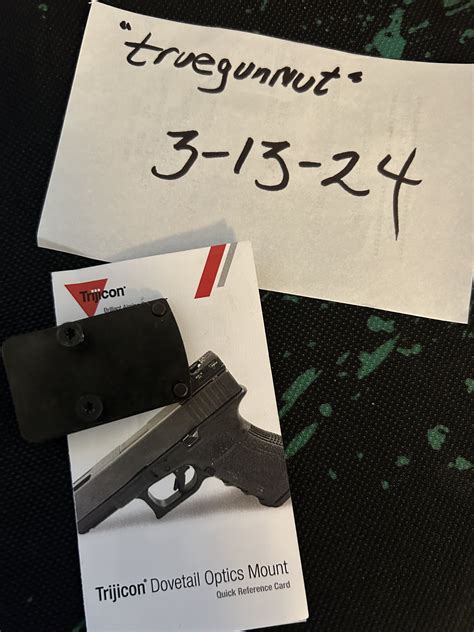 Trijicon Rmr Sro Mount For Hk45 Hk45c P30 P30l Hkpro Forums
