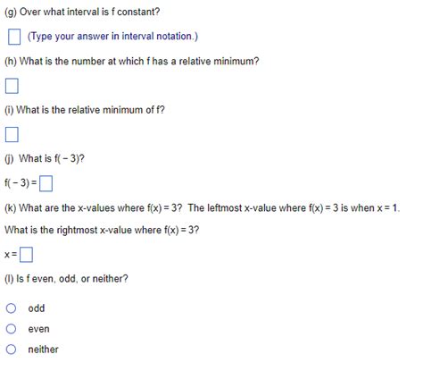 solved use the graph to find the following a the domain