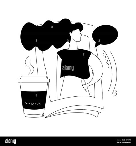 Magazine Abstract Concept Vector Illustration Stock Vector Image And Art