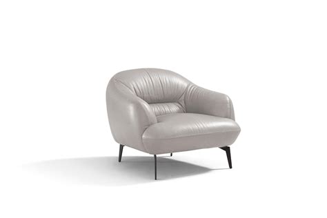 Leonia Chair In Taupe Leather Finish By Acme Lv00942