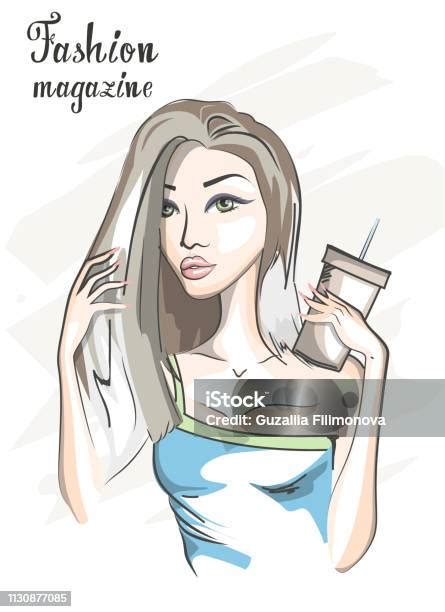 Sampul Majalah Mode Ilustrasi Stok Unduh Gambar Sekarang Anak Muda