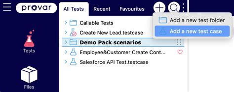 automation v3 creating test cases provar documentation